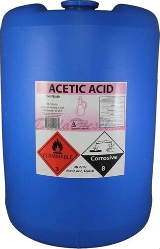 Food Grade Bio Acetic Acid At Best Price In Mumbai Shree Unicon