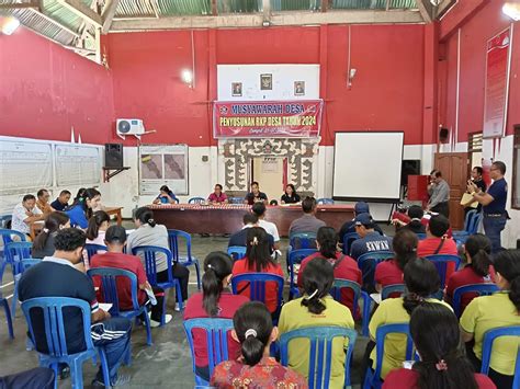 Musyawarah Desa Penyusunan RKP Tahun 2024 Website Desa Sangsit