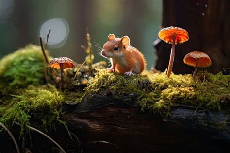 Macro Photographs Of Moss And Lichens Stock Illustration Illustration