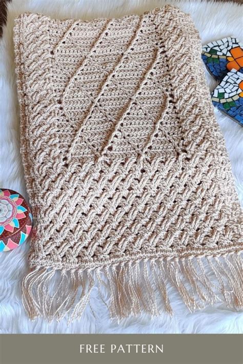 Mens Crochet Scarf Free Pattern Fosbas Designs