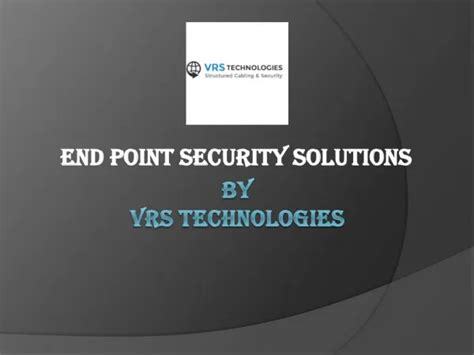 Ppt Endpoint Security Solutions Powerpoint Presentation Free Download Id 11535616