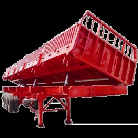 Efficient And Reliable Side Dump Trailer For Heavy Duty Transport Sinotruk Group