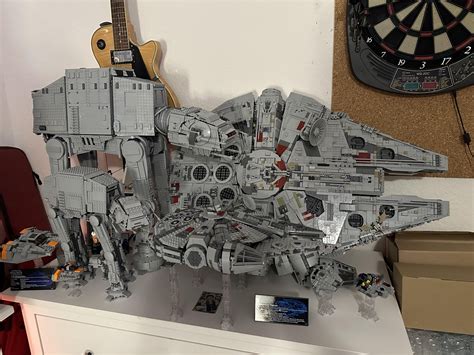 Size Comparison Of Ucs At At And Millennium Falcon And Their Smaller