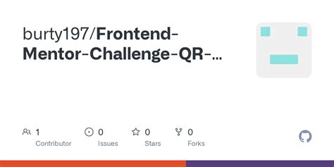 Github Burty Frontend Mentor Challenge Qr Code Component