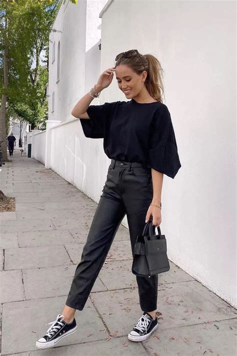 Black T Shirt Outfit Ideas Effortlessly Chic Ways To Style Your Black