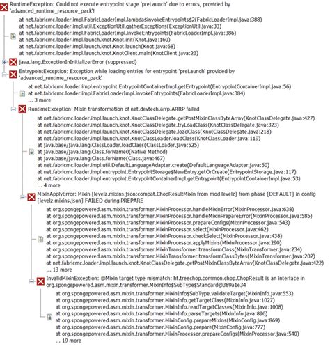 How Would I Fix This Crash On Startup Started After Updating Fabric