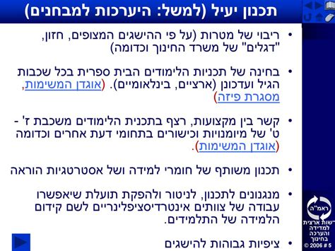 חני שלטון מנהלת תחום מדידה מעצבת רשות ארצית למדידה והערכה בחינוך Ppt
