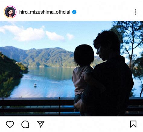 水嶋ヒロ公式インスタグラムhiro mizushima officialから スポニチ Sponichi Annex 芸能