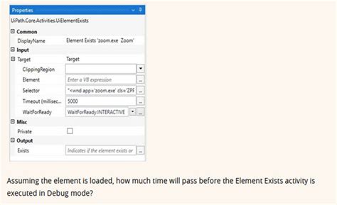 Uiard Question Assuming The Element Is Loaded How Much Time Will