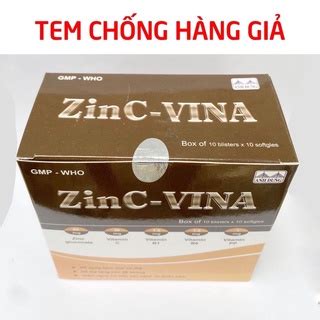 Vi N U Ng Zinc Vina K M Gluconat H P Vi N B Sung K M Gi P T Ng S C Kh Ng T Ng Mi N