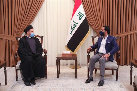 الحلبوسي والحكيم يؤكدان أهمية تنسيق المواقف بين القوى السياسية في