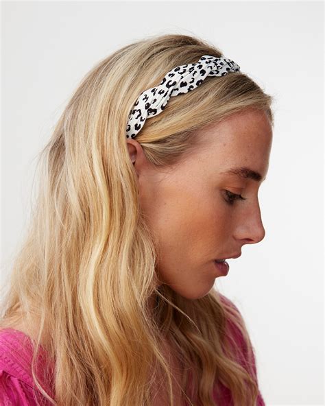 Coco Animal Monochrome Thin Esmerelda Headband Oliver Bonas