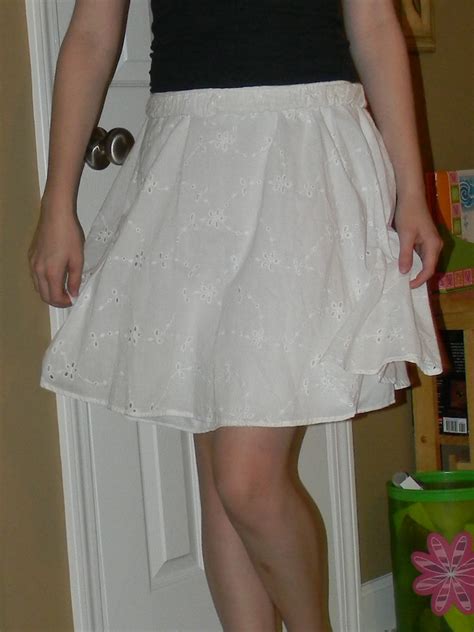 Amanda S Photo Garden Diy Turn A Dress Into A Skirt