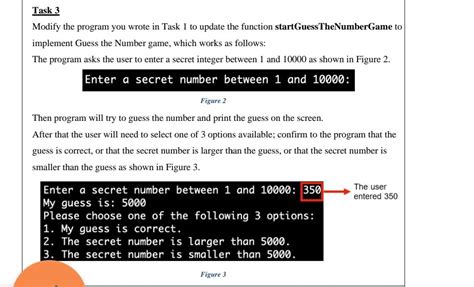 Solved Task 3 Modify The Program You Wrote In Task 1 To