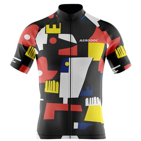 Aerodoc Abstract Shift Cycling Jersey