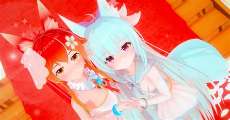 女の子 幸和梅林贴贴日常 兽耳魔法少女恒恒酱のイラスト Pixiv
