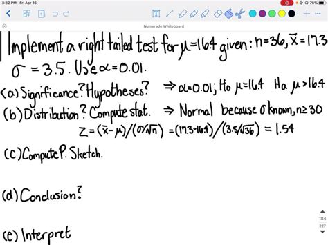 Solveda What Is The Level Of Significance State The Null And