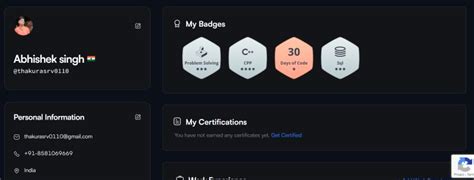 Celebrating My Coding Milestone On Hackerrank Abhishek Singh Posted