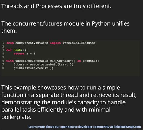 Kay Ashaolu On Linkedin Softwareengineering Softwaredevelopment Multithreading Python