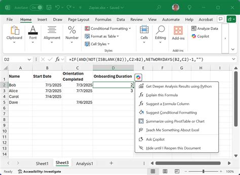 So Verwenden Sie Copilot In Excel Schritt Für Schritt