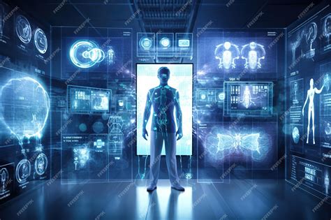 Premium Ai Image Generative Ai Illustration Of Medical Technology