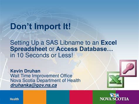 ppt don t import it setting up a sas libname to an excel spreadsheet