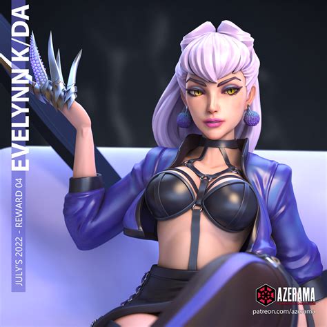 Evelynn Kda Stl For 3d Printing Etsy