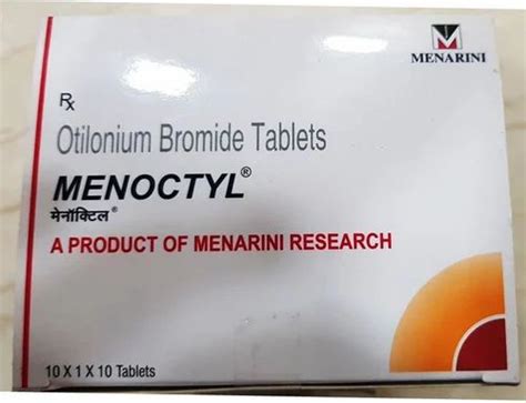 Menoctyl Otilonium Bromide 40mg Tablets Packaging Type Strip At ₹ 300