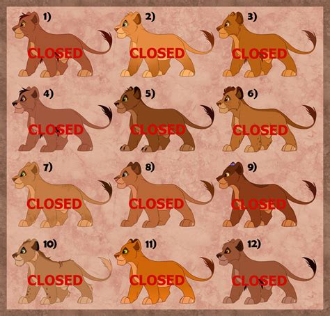 Closed Tlk Adoptables By Alfredhawk On Deviantart