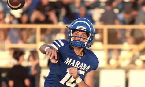 Aps Digital Print Frog And Firkin Player Of The Week Marana Quarterback