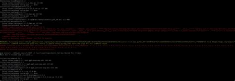 Problem Install CyberPanel ERROR No Matching Distribution Found For Decorator Support