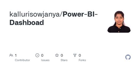 GitHub Kallurisowjanya Power BI Dashboad