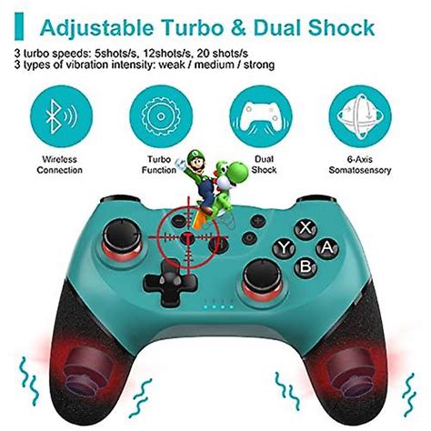 Wireless Pro Controller For Nintendo Switch Timoom Bluetooth Switch Pro