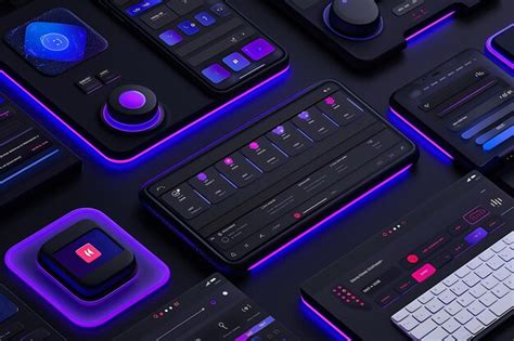 Ui Ux Element Browser Premium Ai Generated Image