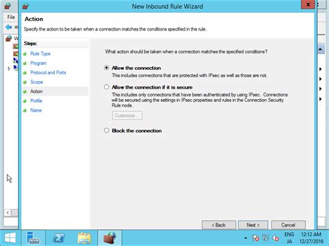 Windows Server R Initial Settings Allow ICMP Echo Reply Server World