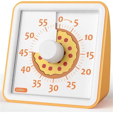 Minuteur Visuel Timer Enfant 60 Minutes Chronometre Enfant Et Compte à