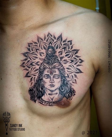 Mandala Lord Shiva Tattoo Shiva Tattoo Design Shiva Tattoo Chest