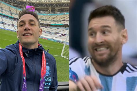 El Divertido Cruce En Pleno Partido Entre Momo Y Messi Luego De Que El