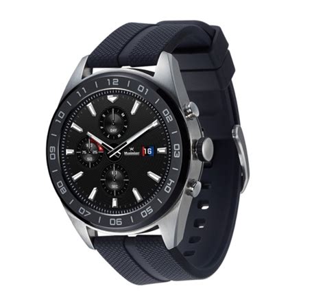 LG представила гибридные смарт-часы Watch W7