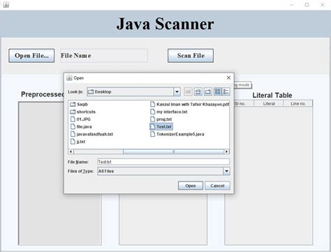 GitHub Muhammad Ali Saqib Java Compiler Scanner It Is The Scanner