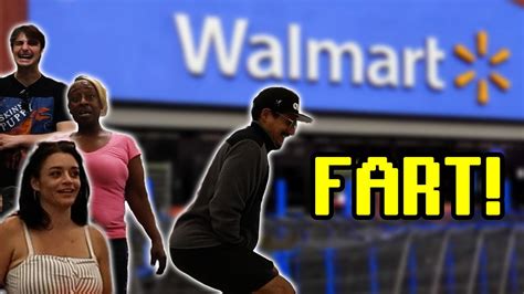 Loud Farting At Walmart Prank Youtube