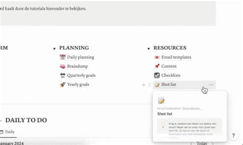 Notion Template — Jessica Jongman