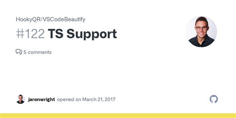 Ts Support Issue Hookyqr Vscodebeautify Github
