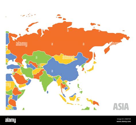 Asia Boundary Shapefile