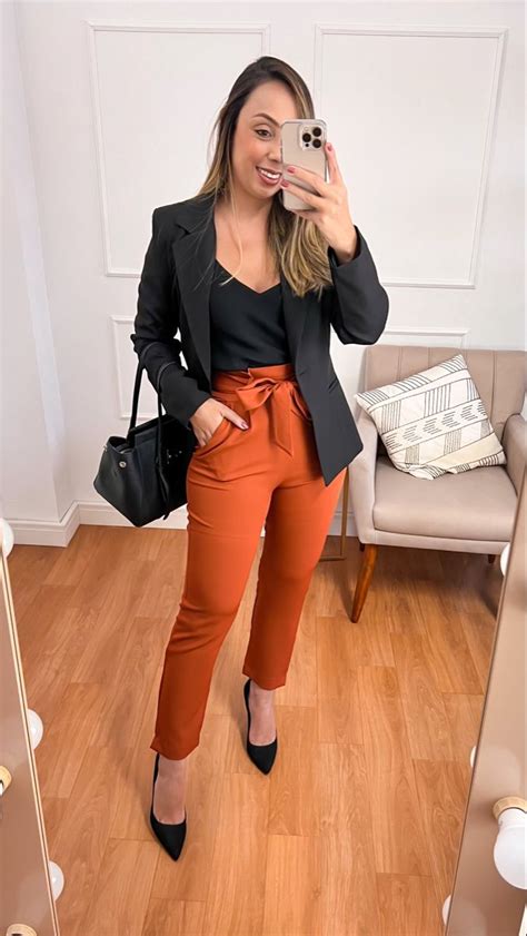 Look De Trabalho Elegante Looks Sociais Femininos Looks Elegantes