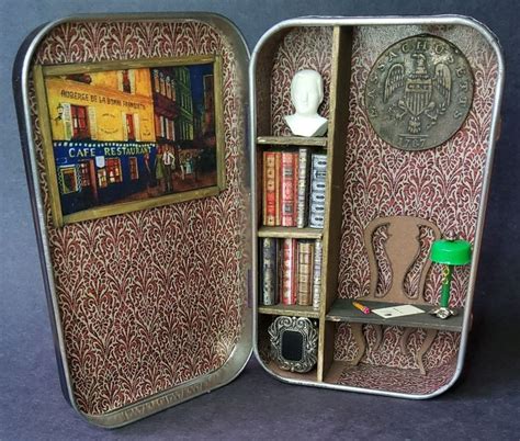 Altoids Tin Library 4 Completed Diy Miniature Library In 2025