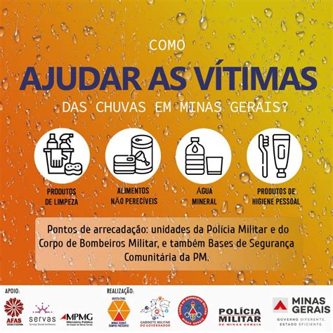 Conheça A Campanha Sos Chuvas Em Minas Gerais