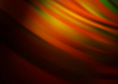 Dark Yellow Orange Vector Pattern With Bubble Shapes 16211391 Vector