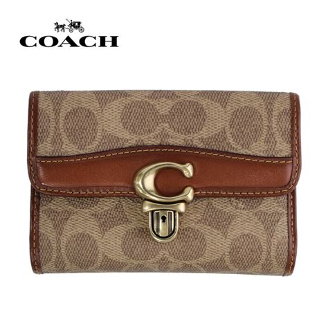【楽天市場】max500円offクーポン配布中！coach コーチ Studio Medium Wallet ストゥディオ ミディアム