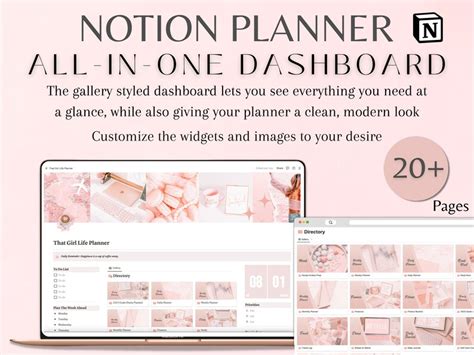 Plr Notion Template 2024 Aesthetic Planner Daily Notion Planner Notion Life Template Digital